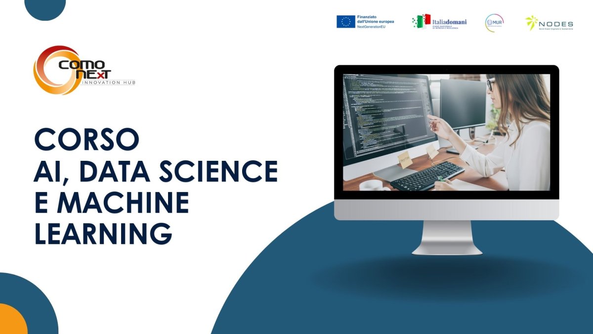 Introduzione a Data Science, Intelligenza Artificiale e Machine Learning con Python - ComoNExT